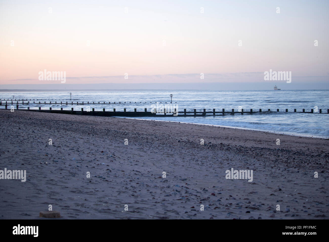 Aberdeen Beach at Dusk Stock Photo - Alamy