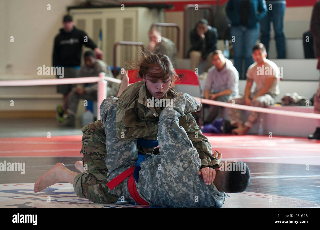 U.S. Army Sgt. Misty Valandingham, an MP with the 92nd MP Company ...