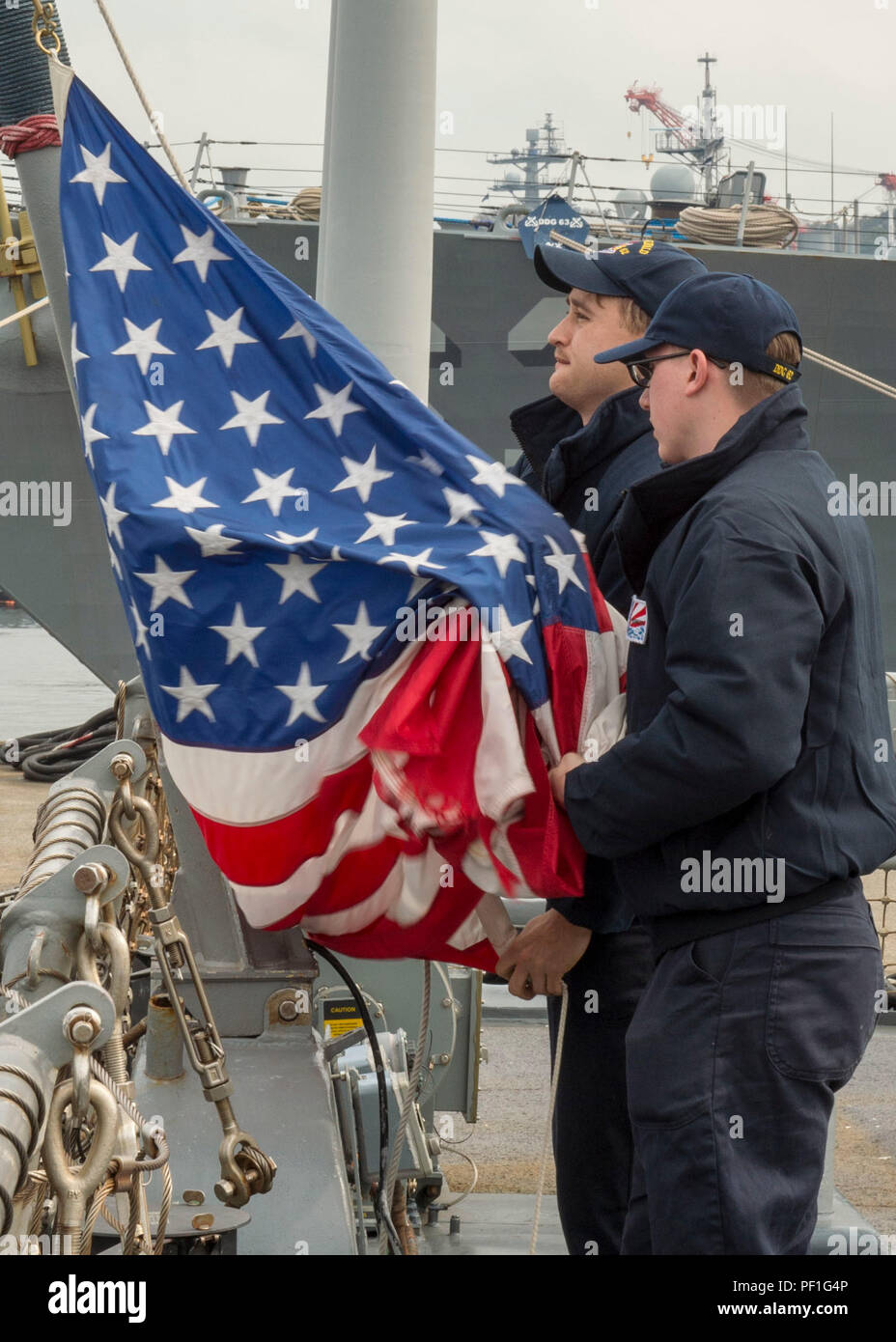 160229-N-GW139-067 YOKOSUKA (Feb. 29, 2016) - Fire Controlman 2nd Class ...