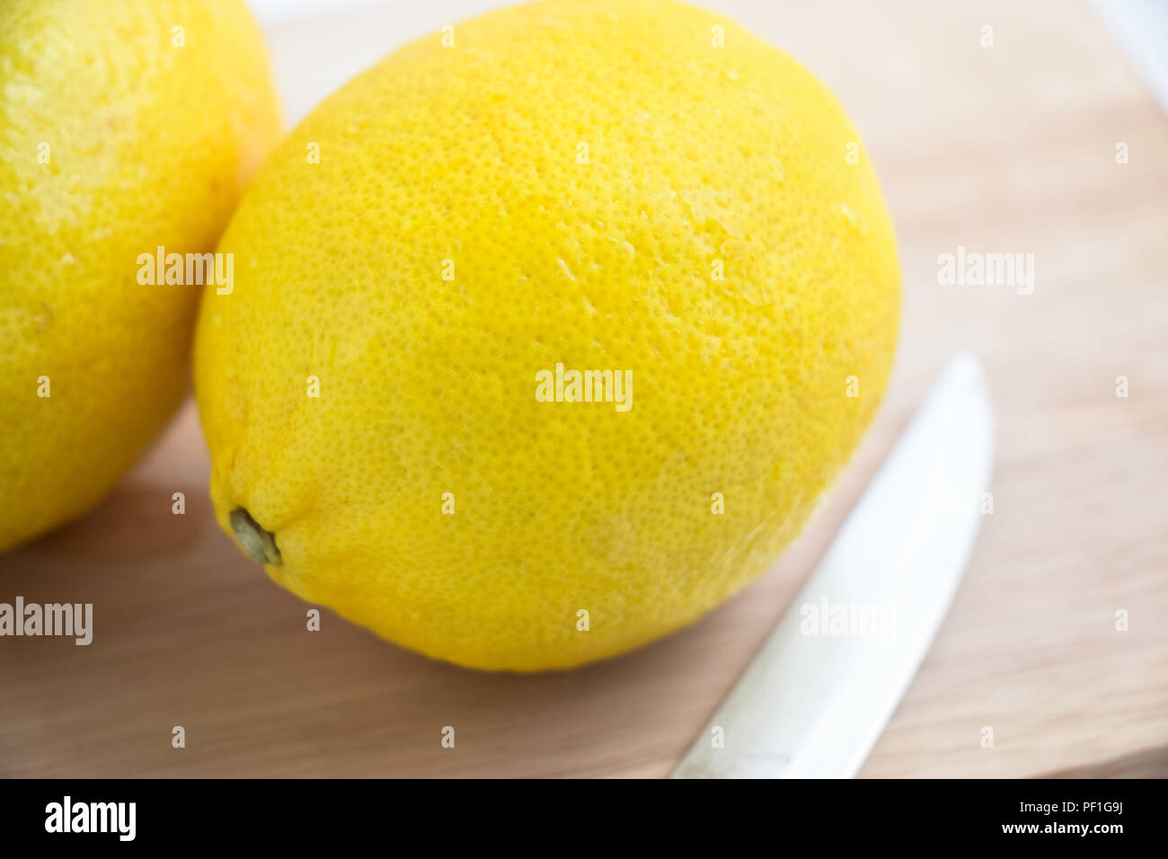 Cutting board lemon peel background hi-res stock photography and images ...