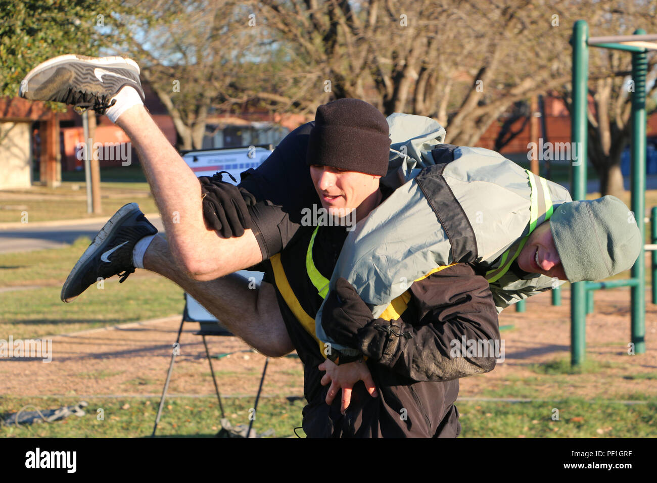 U.S. Army Capt. William Whitfield, assigned to Headquarters and ...