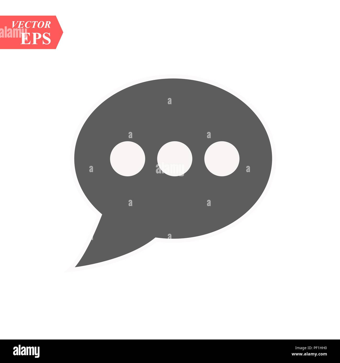 chat icon illustration isolated vector sign symbol eps10 Stock Vector ...