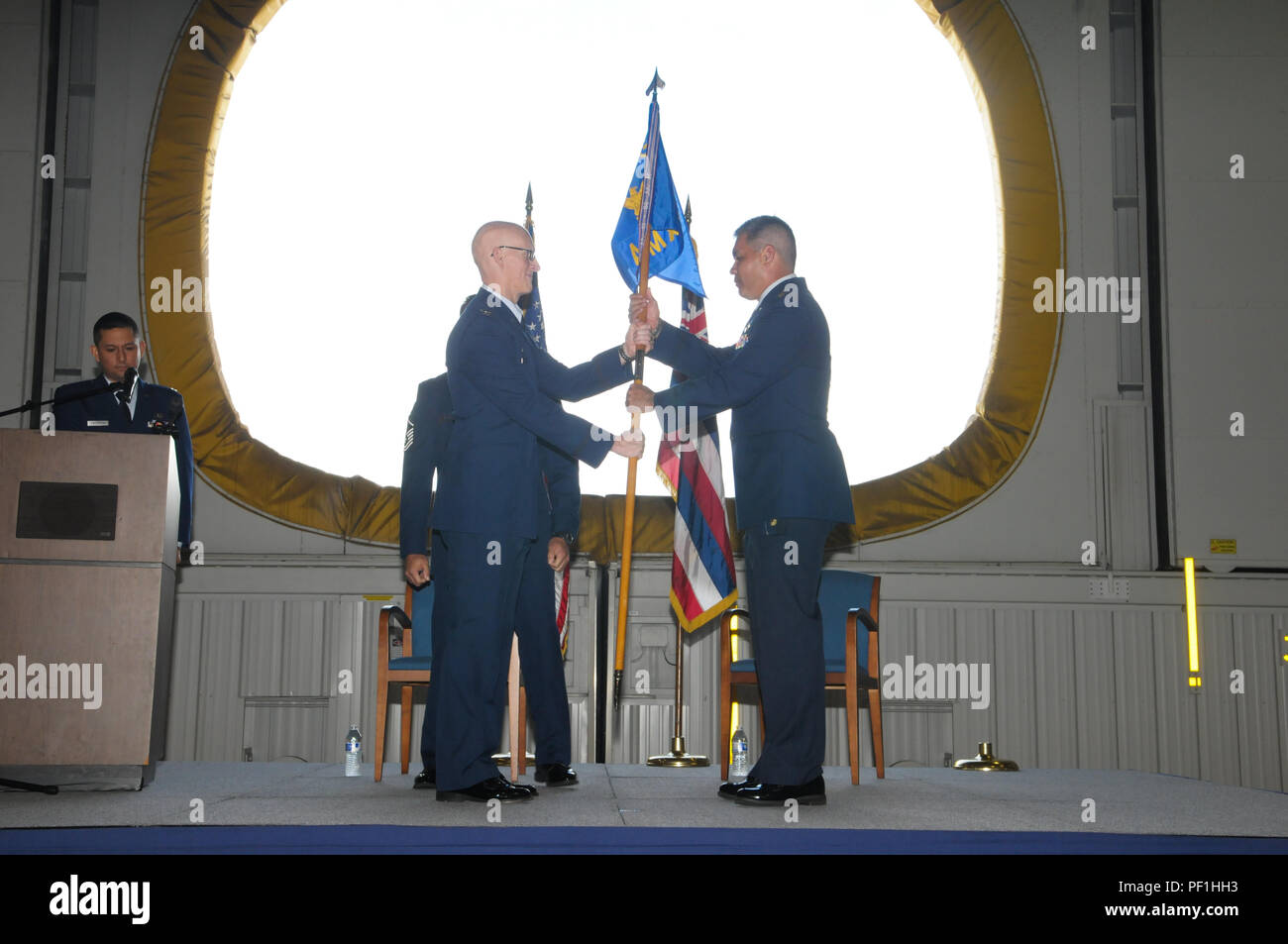 U.S. Air Force Col. Joseph Harris, 154th Maintenance Group commander ...