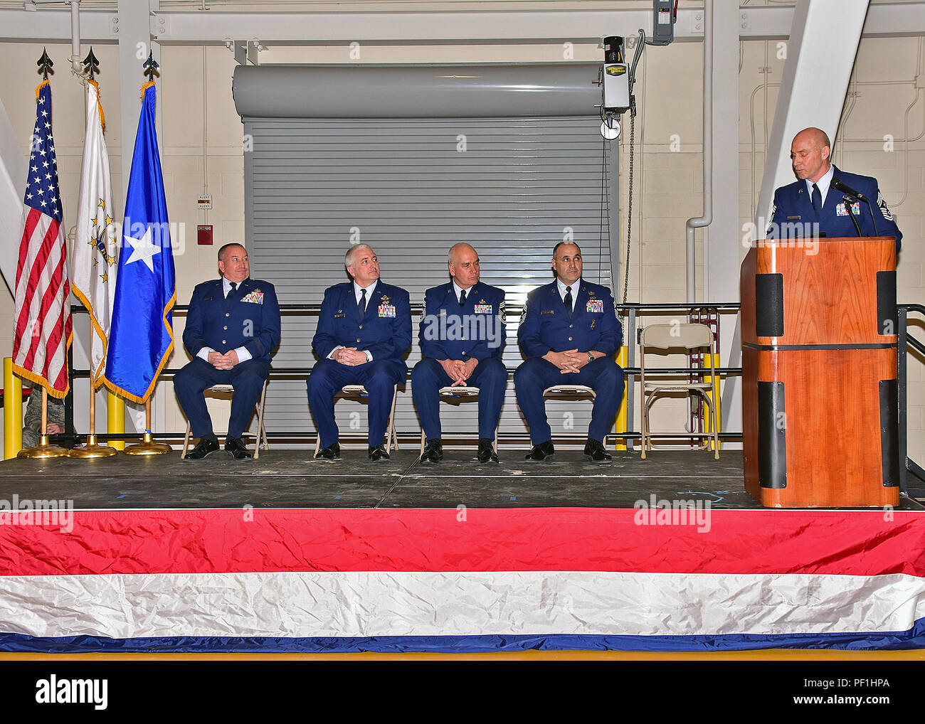 Chief Master Sgt. Gregory Houghton, 143d Airlift Wing Command Chief ...