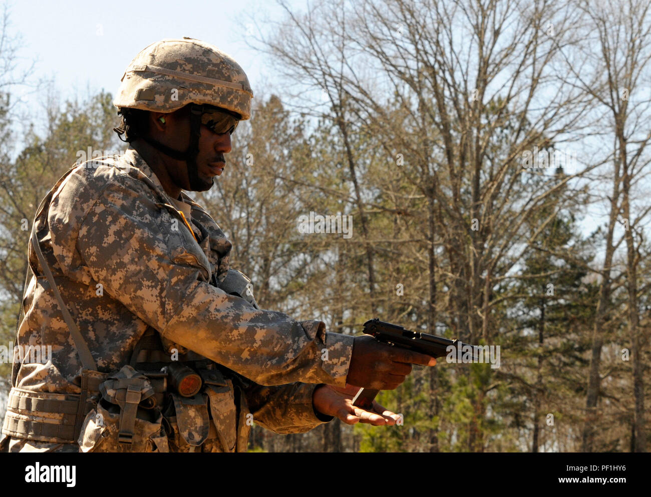 U.S. Army Sgt. Lewis Johnson of Elgin, Ill., a squad leader with the ...