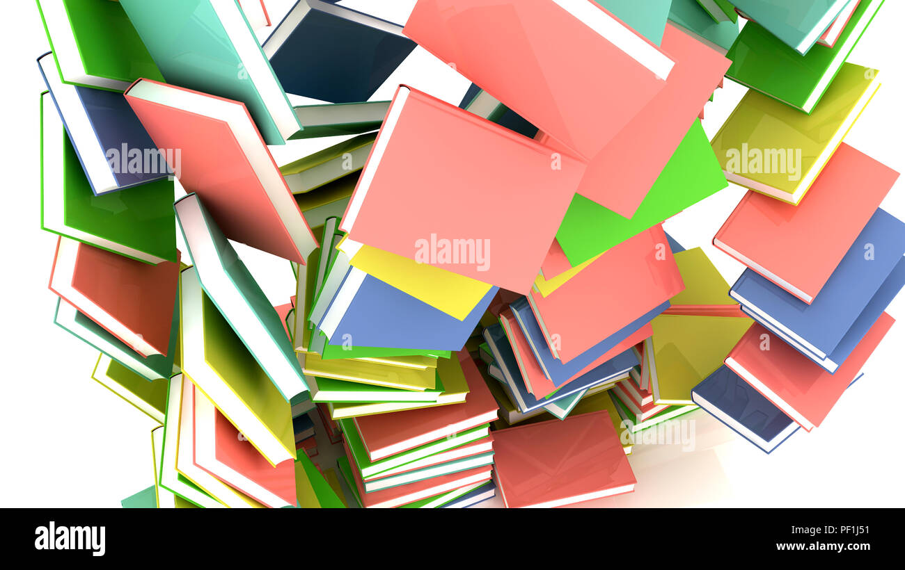Falling books hi-res stock photography and images - Alamy