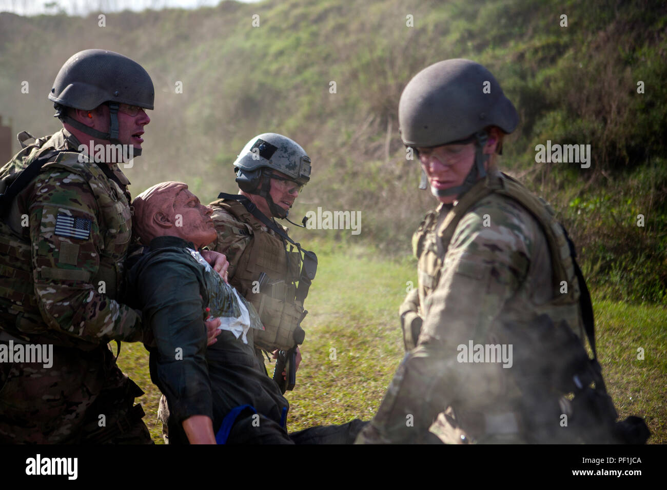 U.S. Army Soldiers from the 982nd Combat Camera Company (Airborne ...