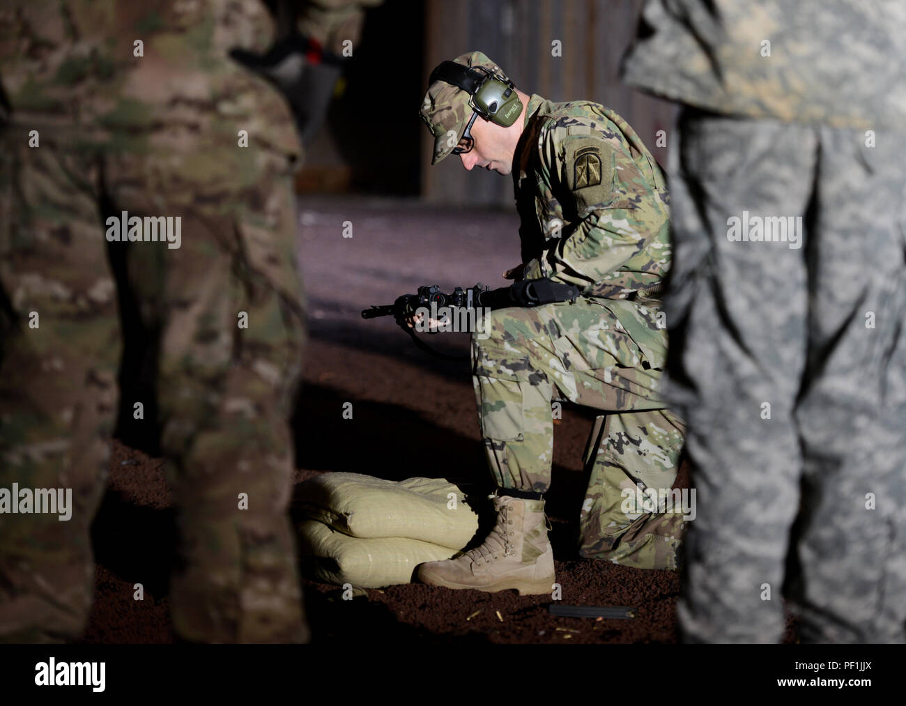 U.S. Soldiers assigned to Special Operations Signal Detachment, Special ...