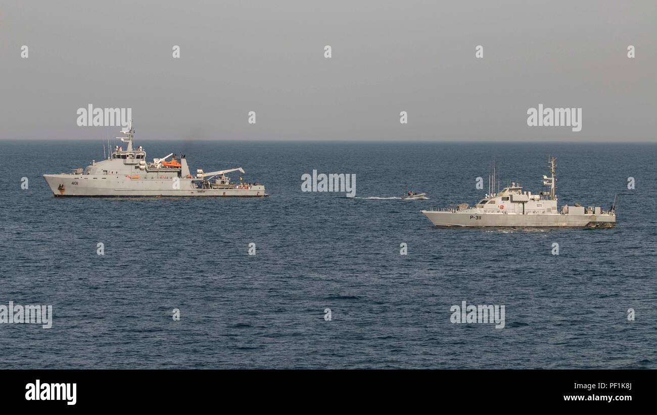 160816-N-GP524-384 ARABIAN GULF (Aug. 16, 2016) The Iraqi navy Al Basra ...
