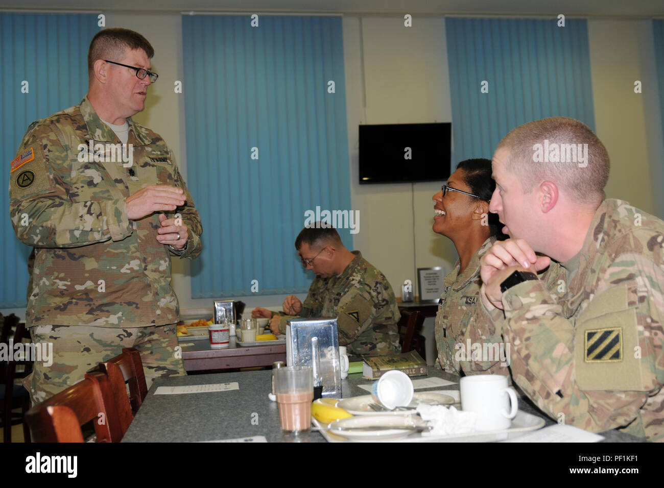 Soldiers of the Joint Multinational Readiness Center and 2/7th Infantry ...