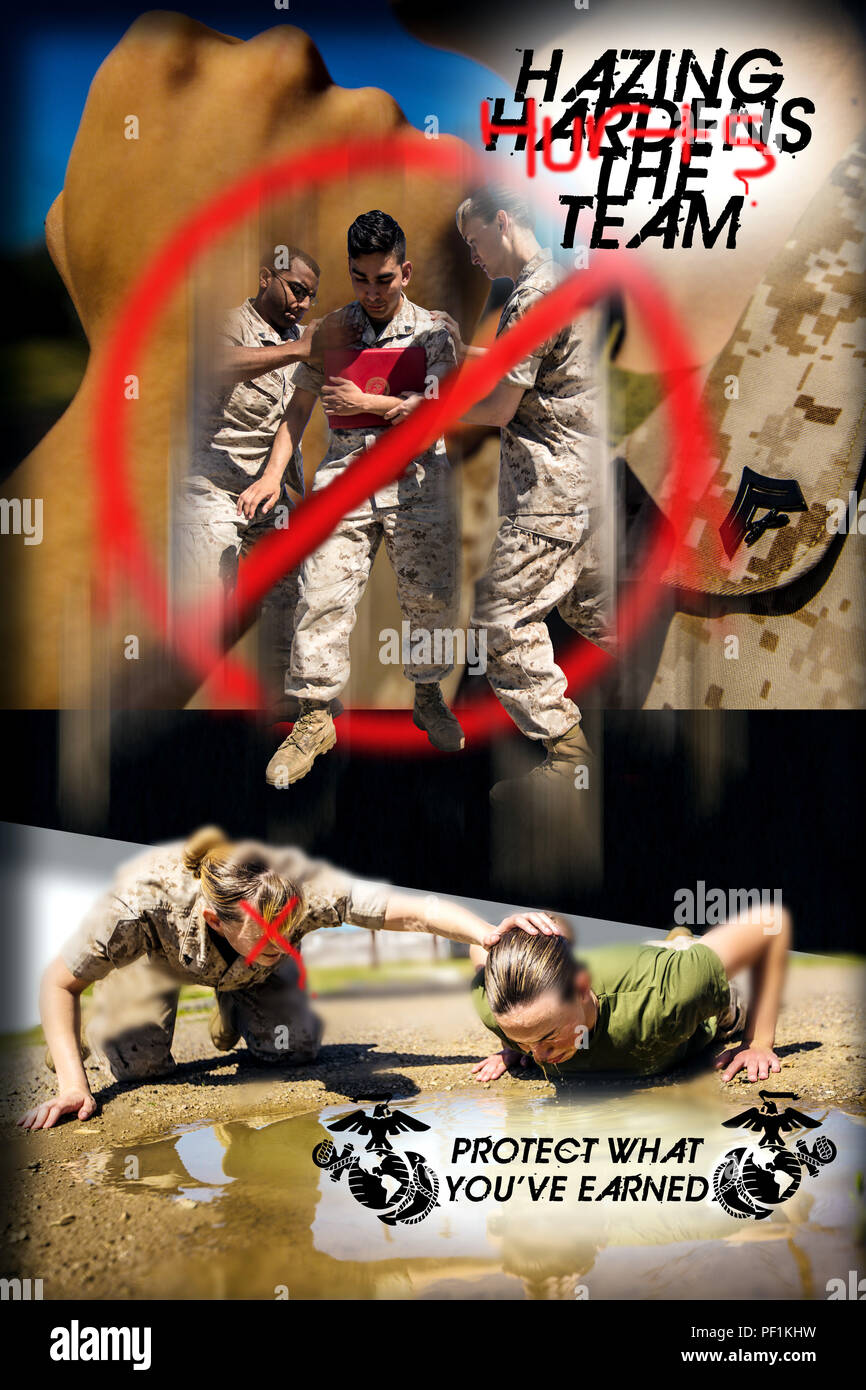 Personnel from the 1st Marine Division Combat Camera designed posters ...