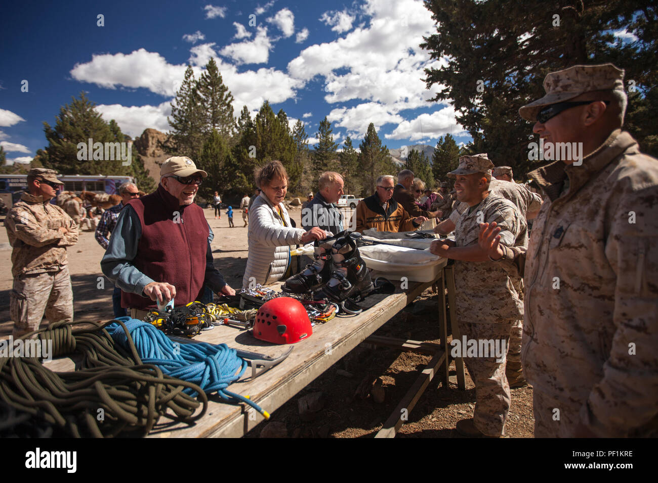 Marines previously stationed aboard Marine Corps Mountain Warfare ...