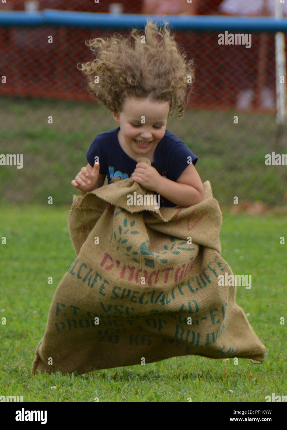 Potato sack race hi-res stock photography and images - Alamy