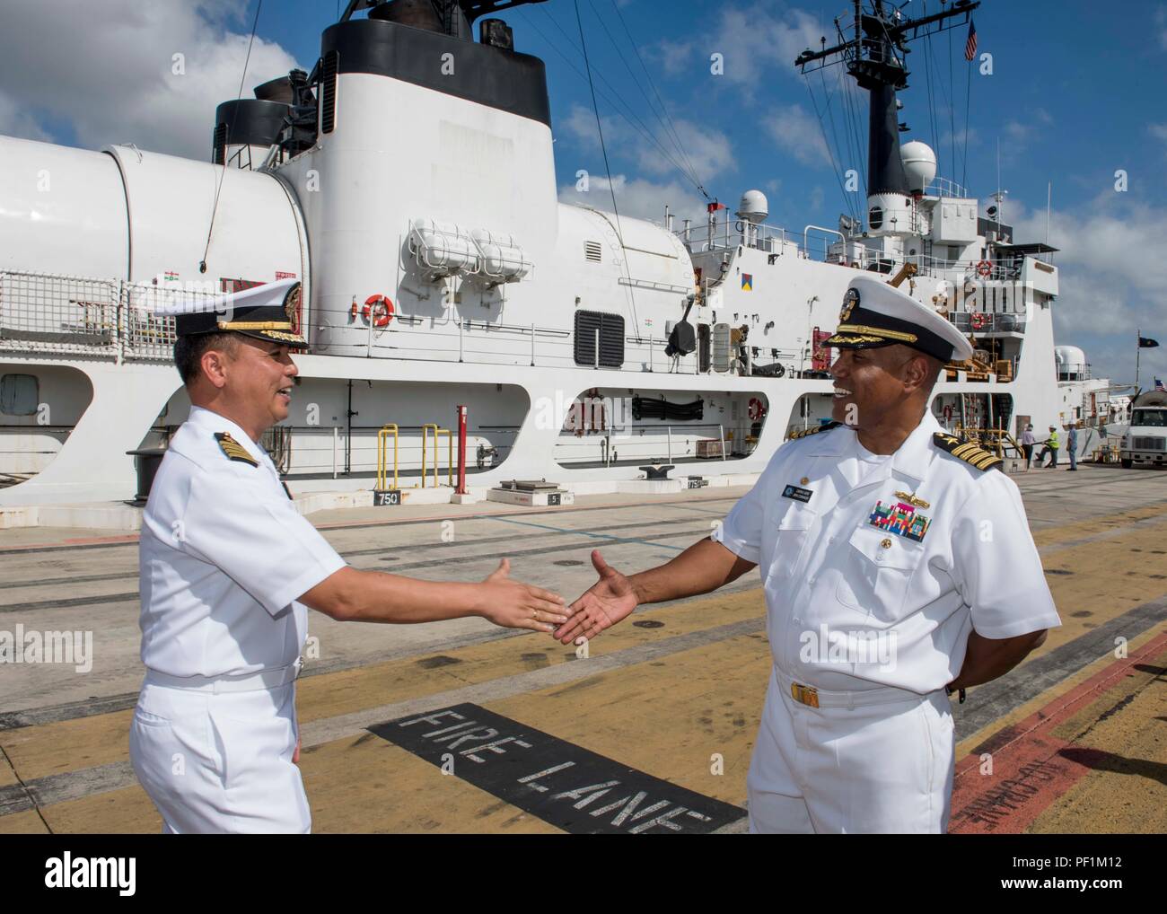 PEARL HARBOR-HICKAM - (Nov. 15, 2016) Capt. Stanley Keeve Jr., Joint ...