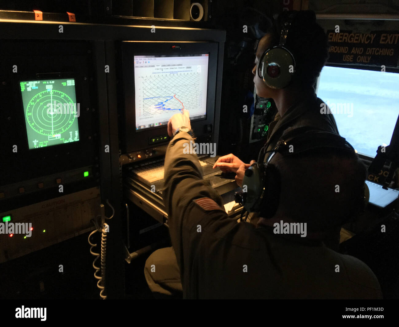 Tech. Sgt. Karen Moore and Chief Master Sgt. Rick Cumbo, 53rd Weather ...