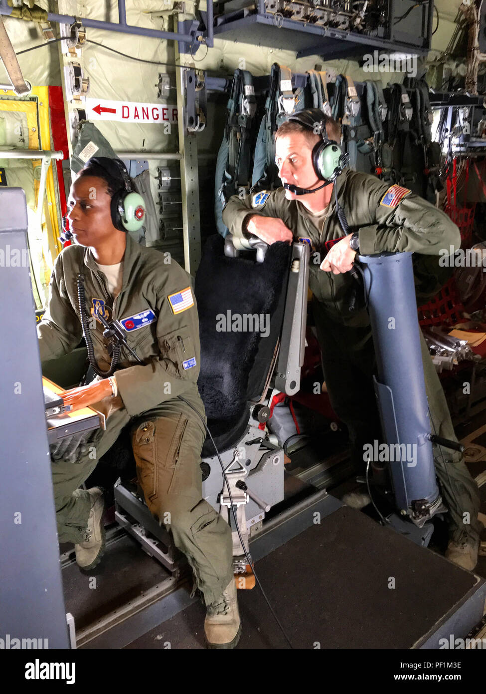 Tech. Sgt. Karen Moore and Chief Master Sgt. Rick Cumbo, 53rd Weather ...