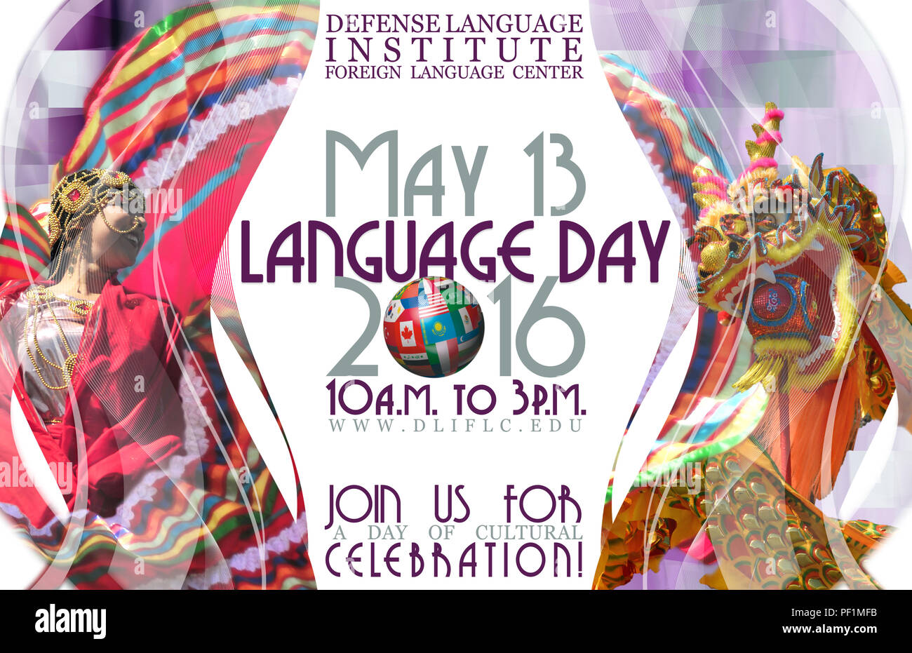 Layout - Design 5 - Language Day 2016 This poster was created to market ...