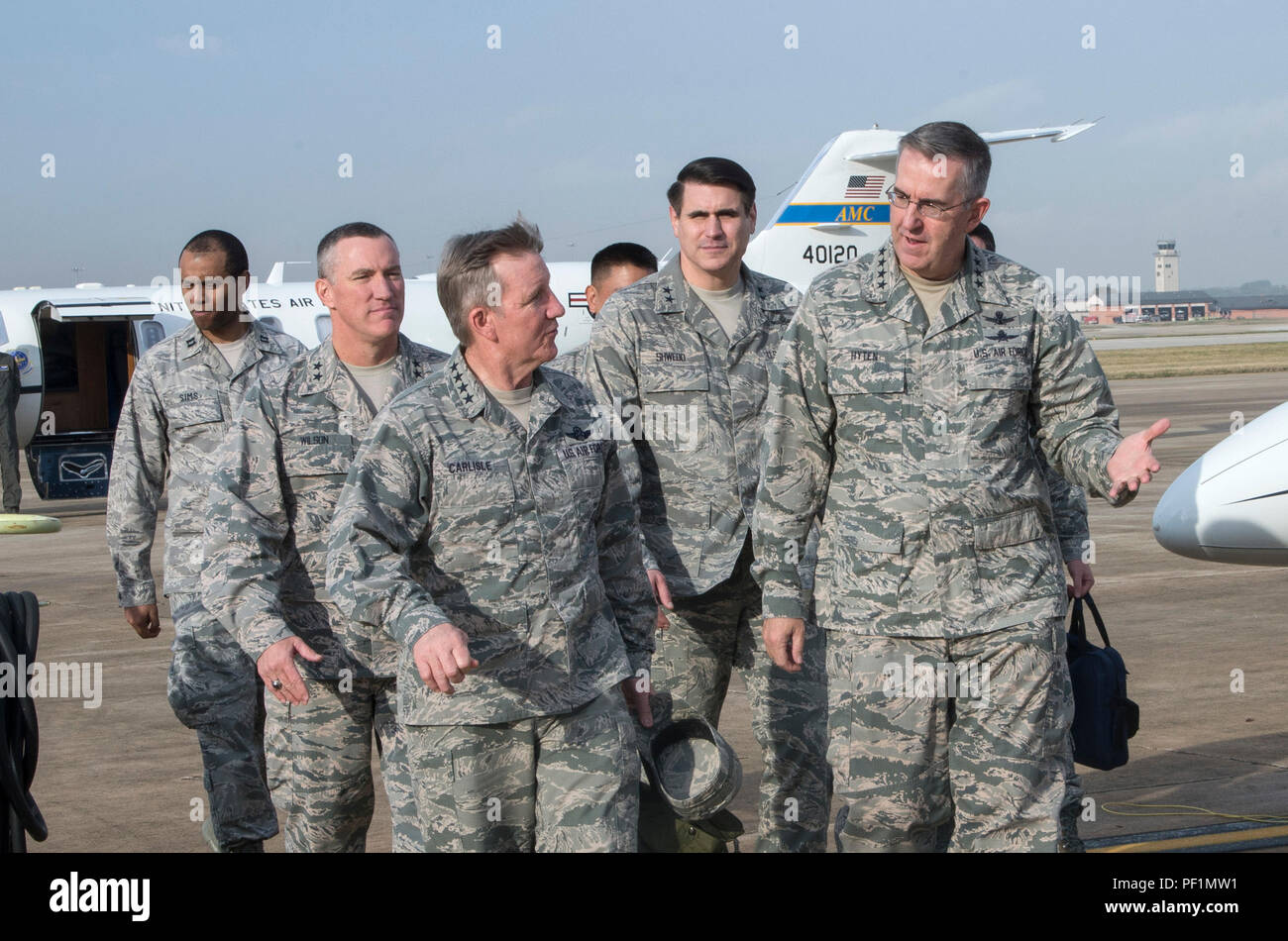 General Hawk Carlisle, Air Combat Command commander, and General John E ...