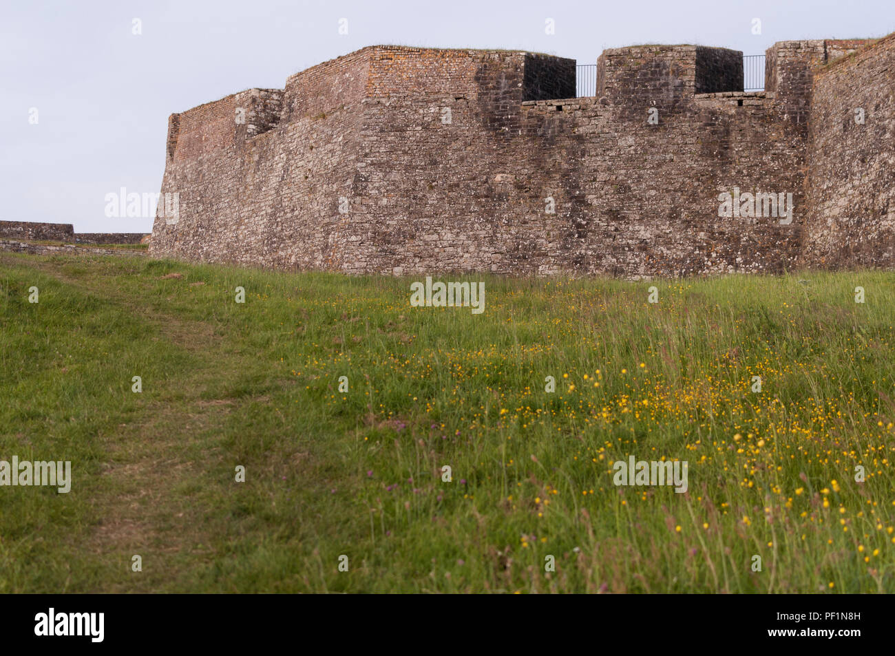 stone walls of a fortress Stock Photo - Alamy