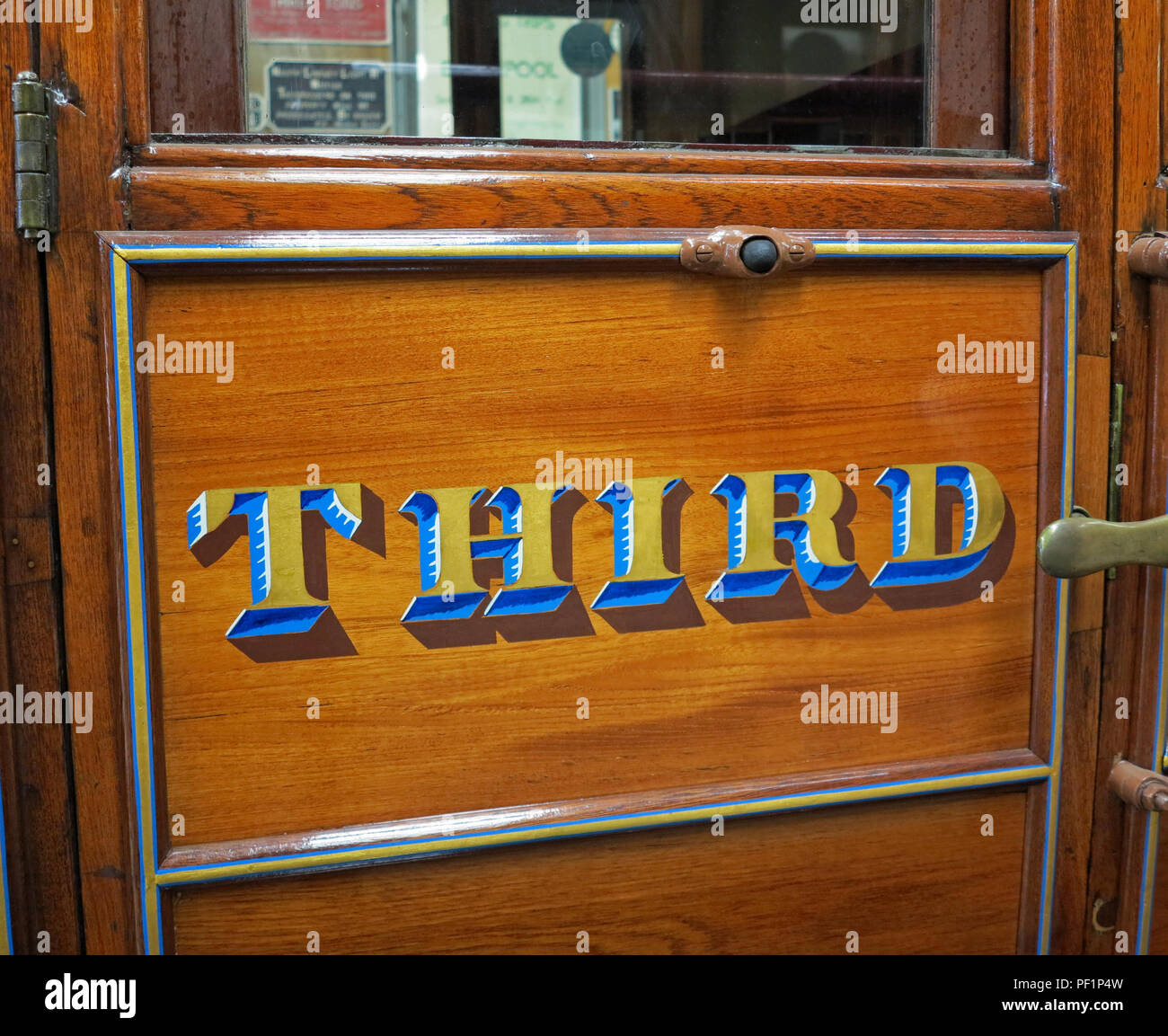 Third class railway carriage hi-res stock photography and images - Alamy