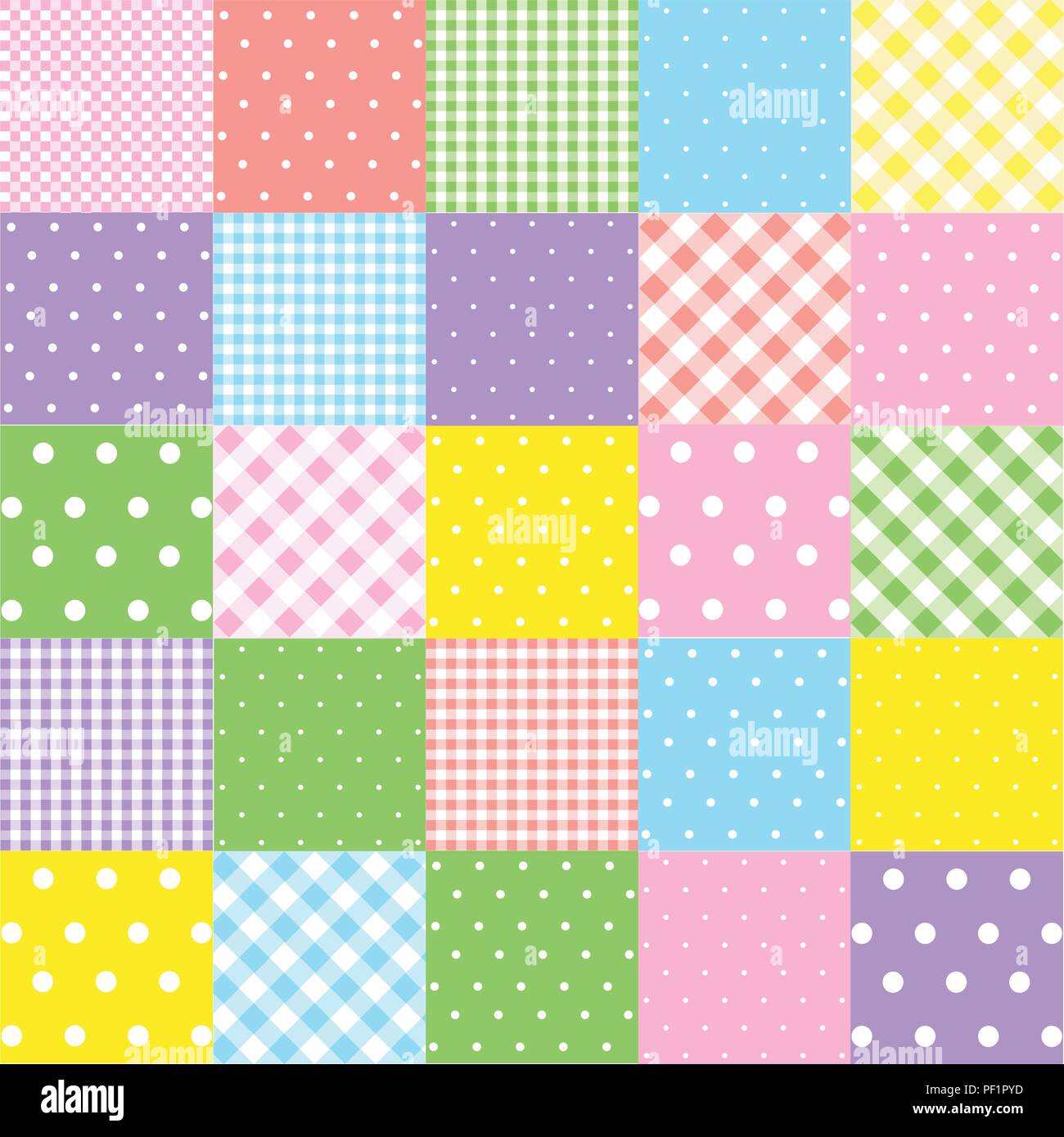 Colorful seamless patterns for baby style. Vector illustration for ...