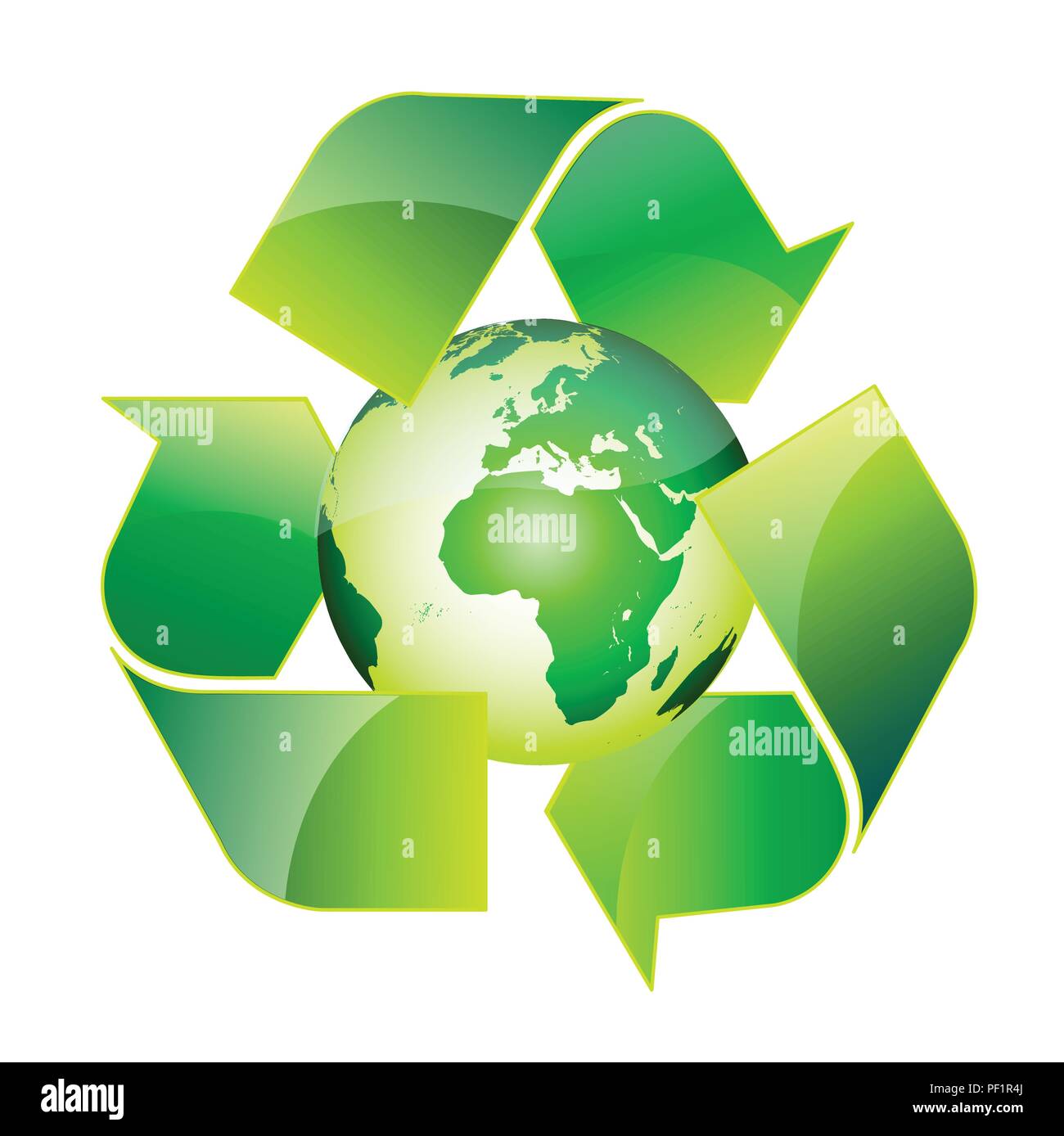Recycling Logo World High Resolution Stock Photography and Images - Alamy