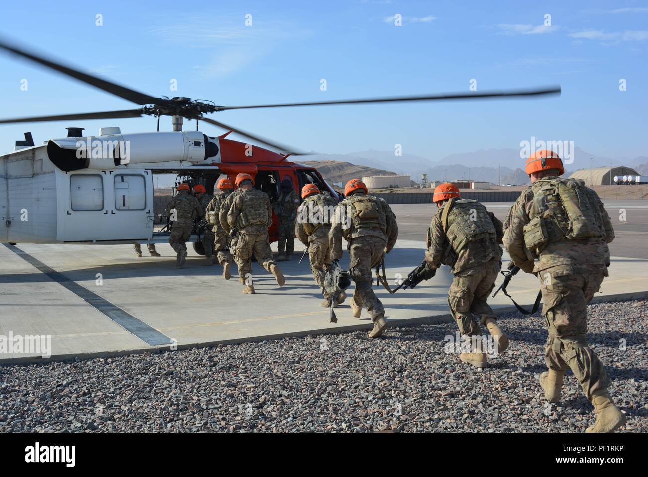 Troopers assigned to Apache Troop, 1st Squadron, 2nd Cavalry Regiment ...