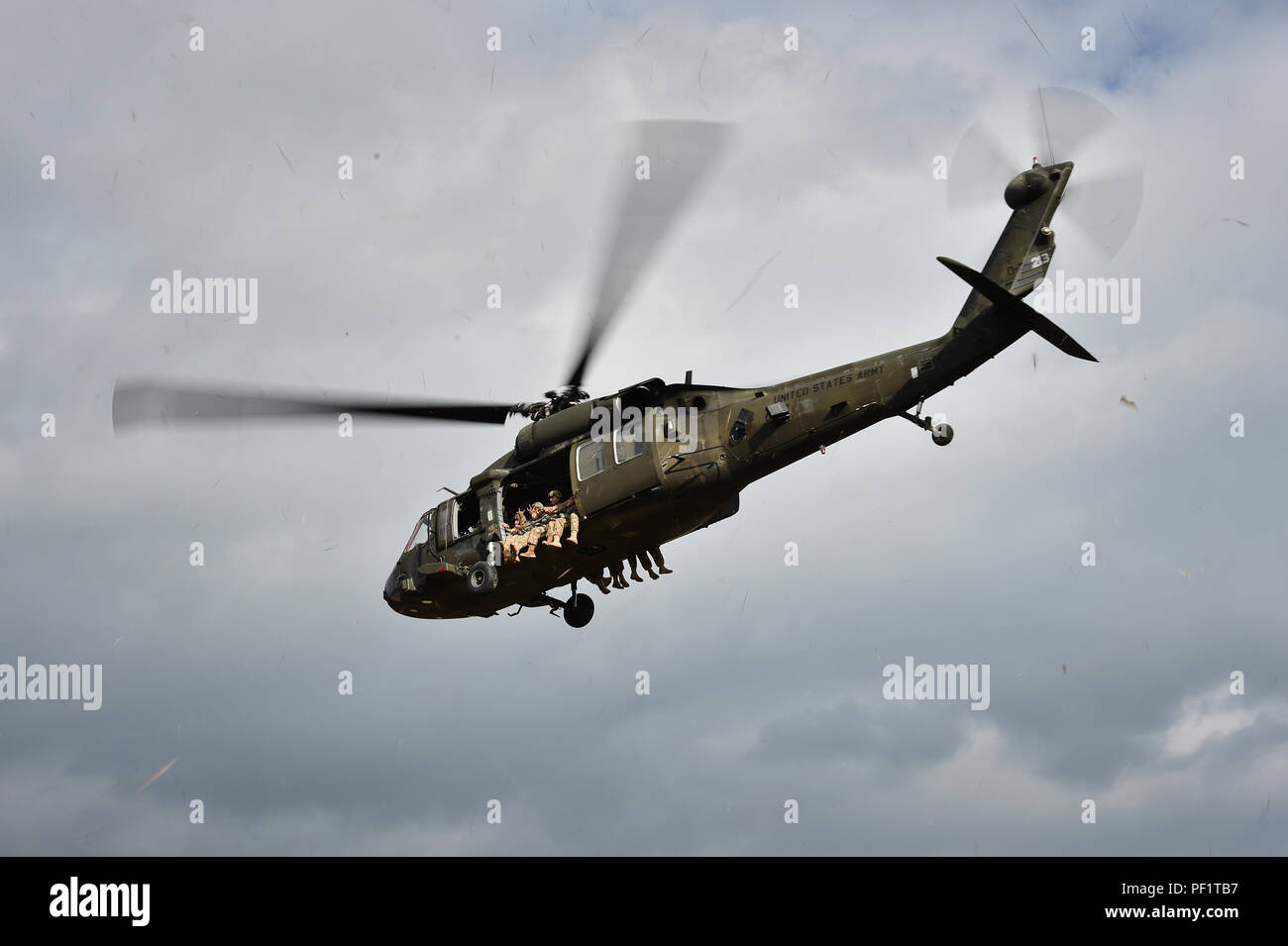 U.S. Army paratroopers, assigned to 4th Battalion, 319th Airborne Field Artillery Regiment ...