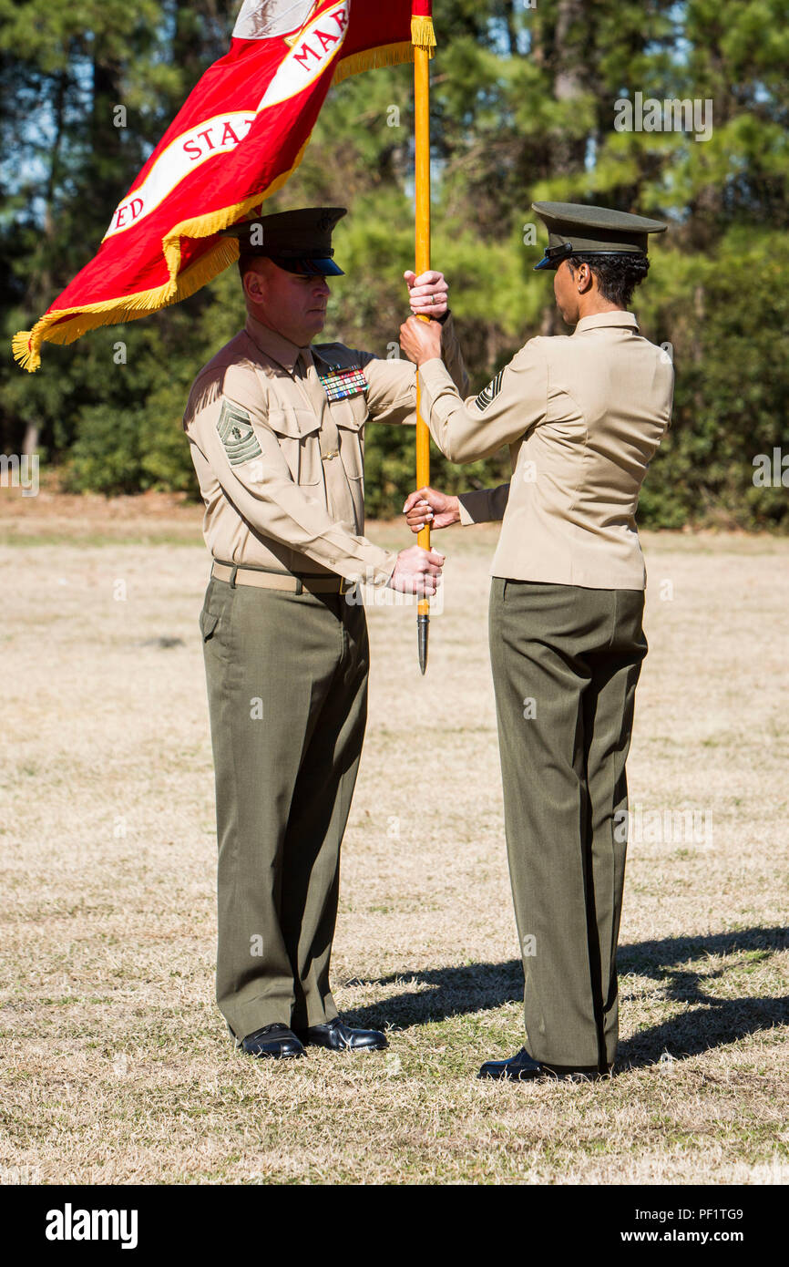Sgt. Maj. Robin C. Fortner, incoming director of the SNCO Academy ...