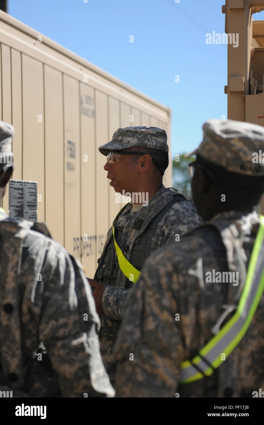 Sgt. 1st Class Adelaido Solis, the noncommissioned officer in charge of ...