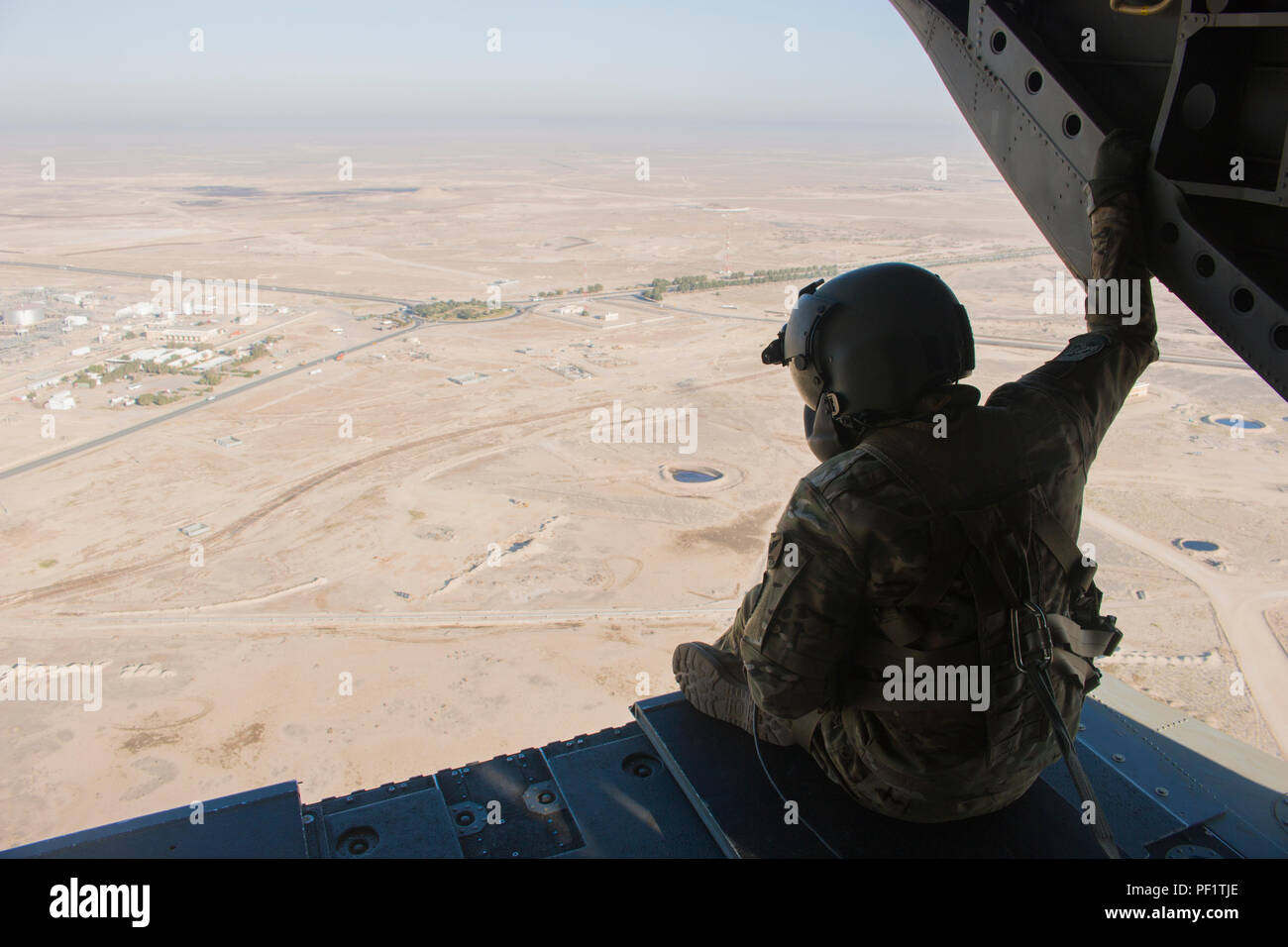 Oregon Army National Guard Spc. Ryan Dowell, a La Grande, Ore ...