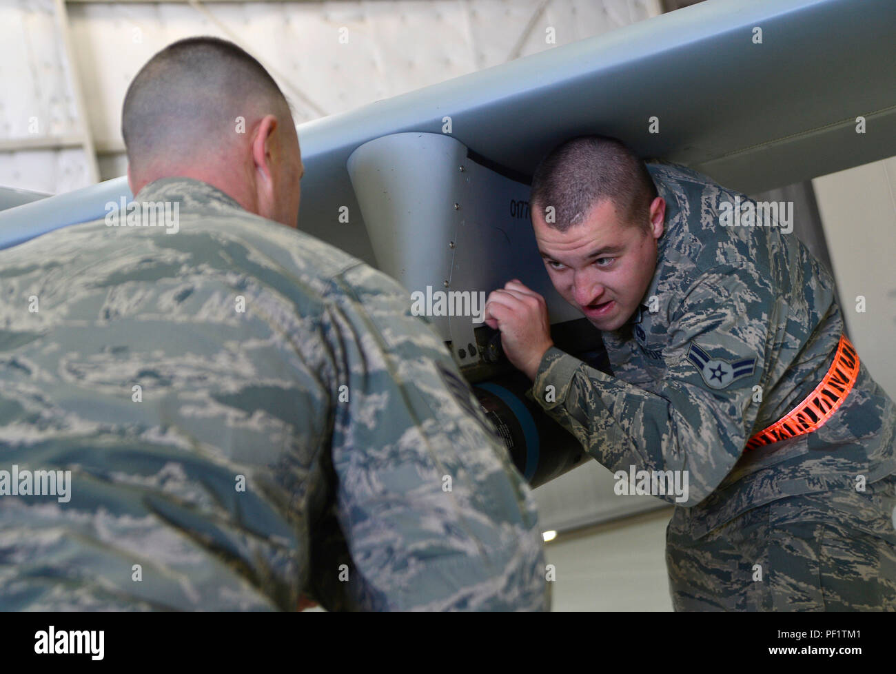 Staff Sgt. Justin, 432nd Aircraft Maintenance Squadron weapons load ...