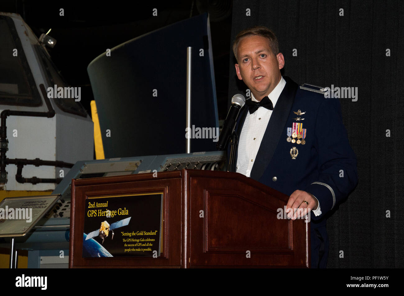 Lt. Col. Samuel Baxter, 19th Space Operations Squadron commander ...