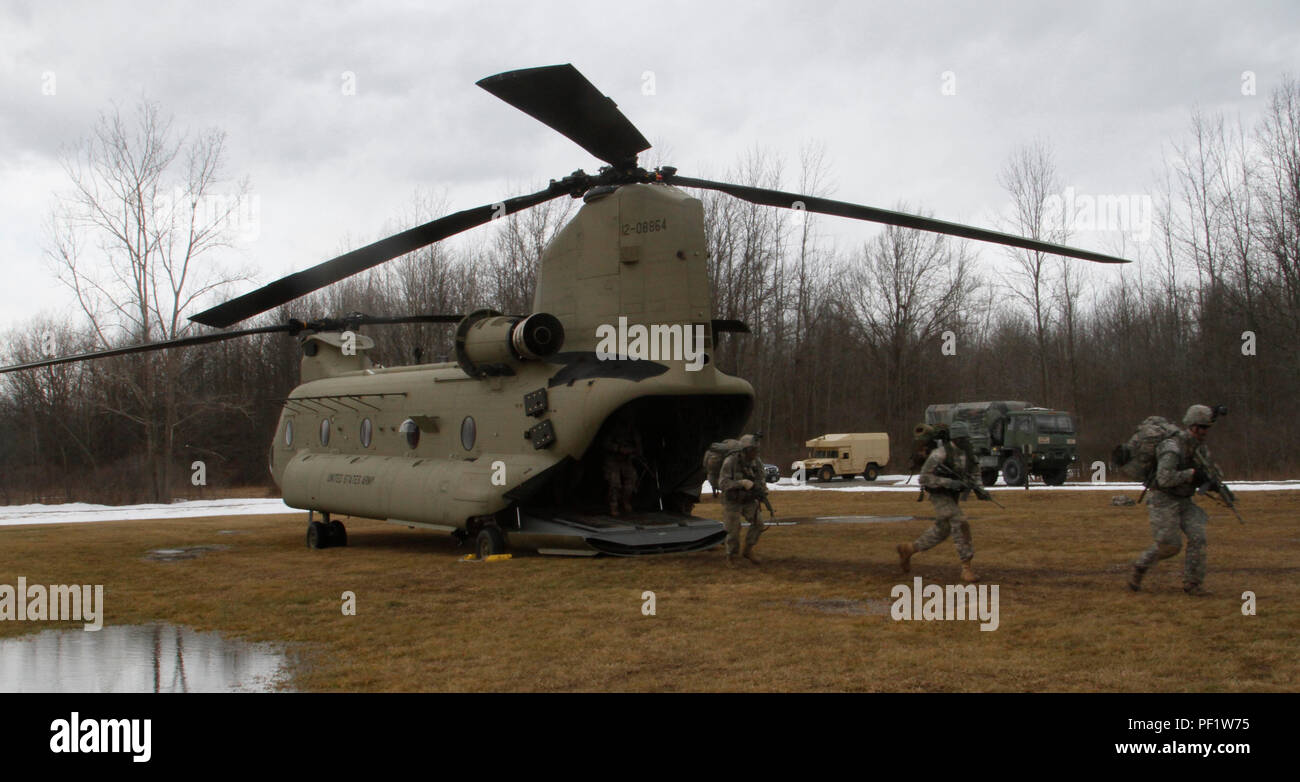 New York Army National Guard Soldiers of Troop C, 2nd Squadron, 101st ...