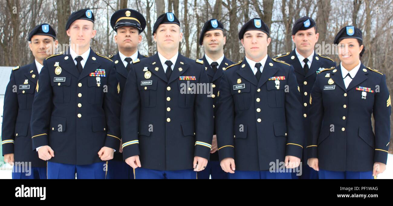 Maryland Guard soldiers stand ready to compete in the 58th ...