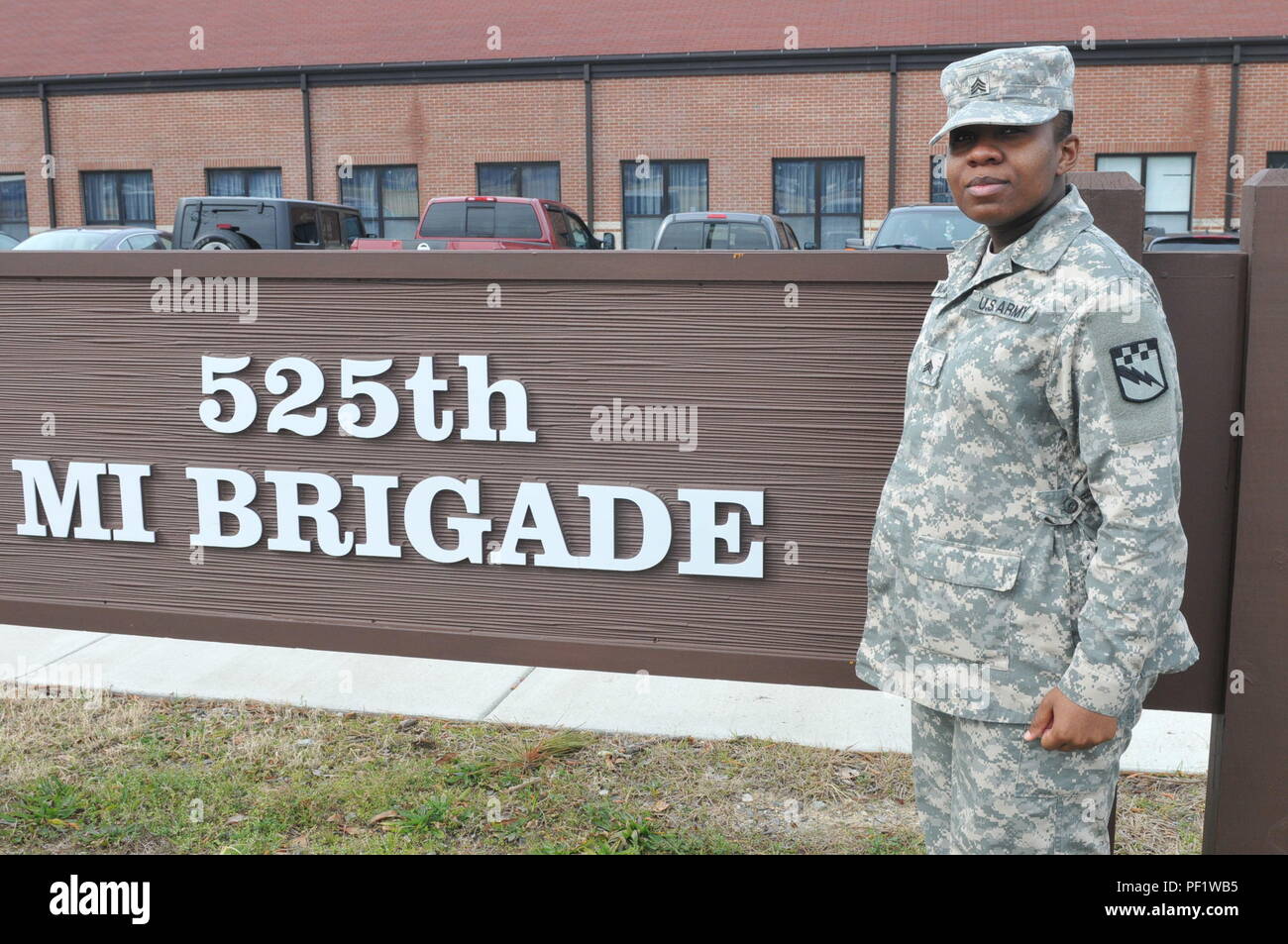 Sgt. Odessa Williams, automated logistics sergeant for Headquarters and ...