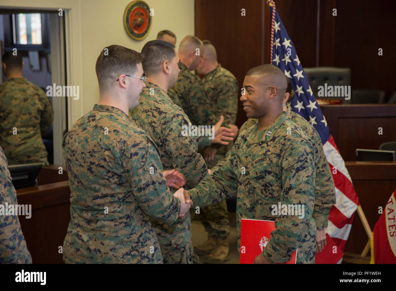 U.S. Marine Corps Capt. Fredrick Lumpkin, defense attorney, legal ...