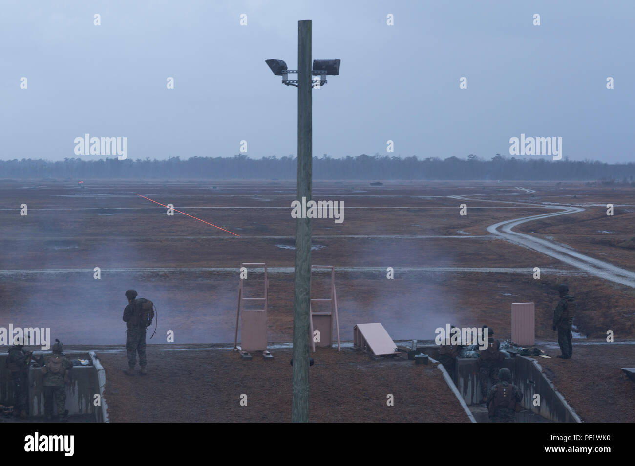 U.S. Marines assigned to 2d Low Altitude Air Defense Battalion (2D LAAD ...