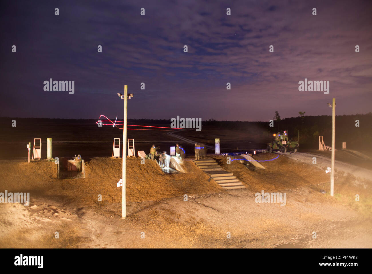 U.S. Marines assigned to 2d Low Altitude Air Defense Battalion (2D LAAD ...