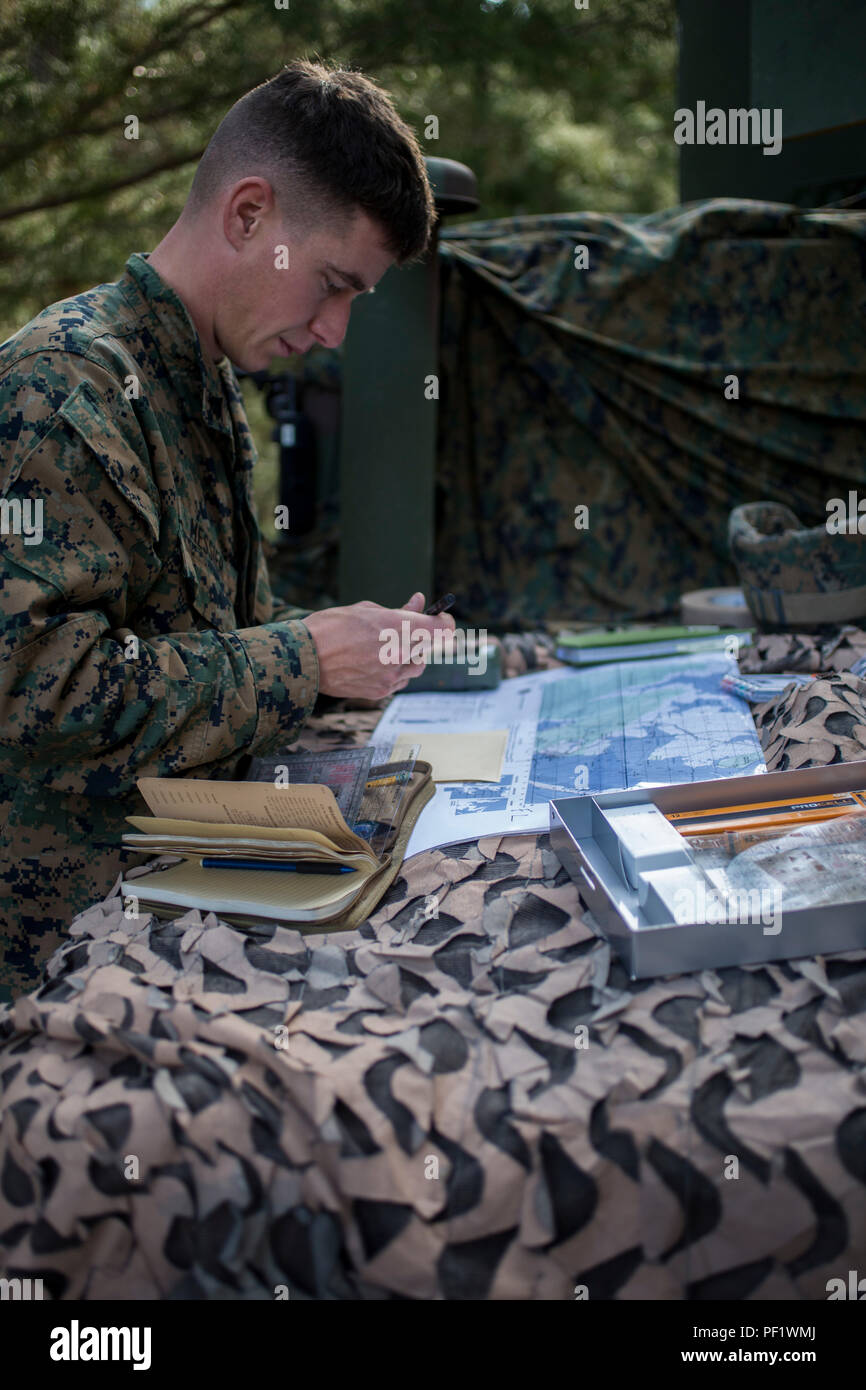 U.S. Marine Corps Cpl. Dakota H. Messier, a low altitude air defense ...