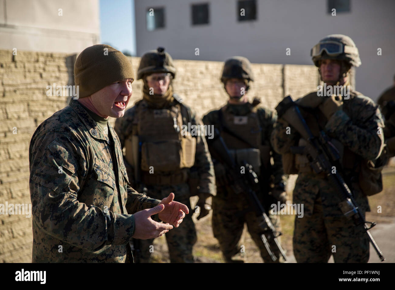 U.S. Marine Corps Staff Sgt. Jeremy D. Simms, the staff non ...