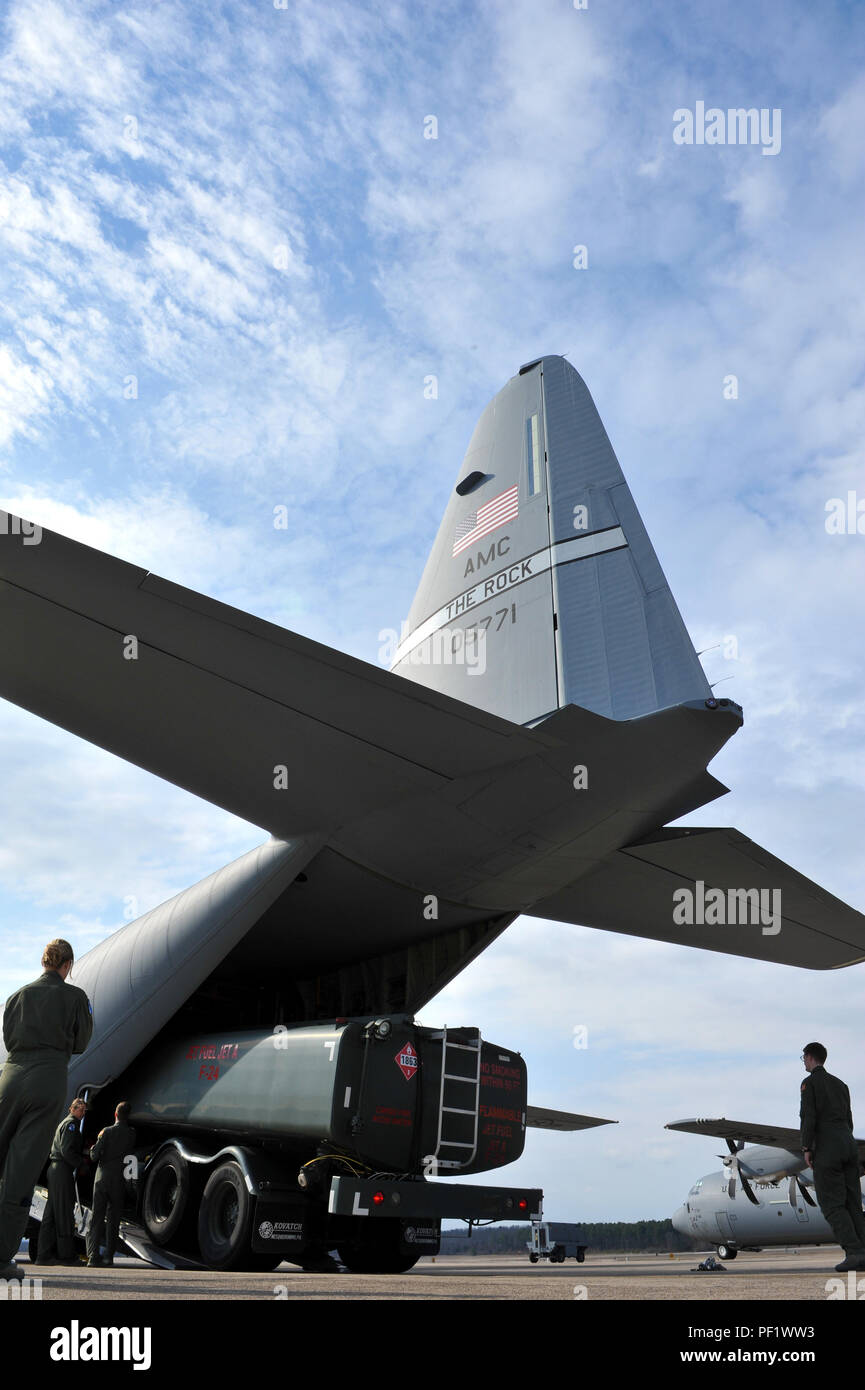 The 61st Airlift Squadron conducted loadmaster training with a fuels ...