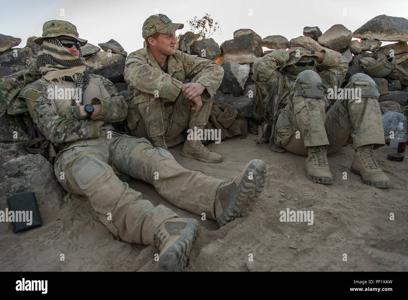 U.S. Army Special Forces Green Berets, assigned to 7th Special Forces ...