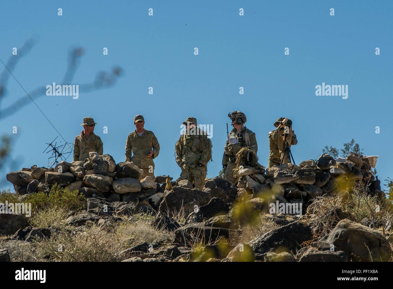 U.S. Army Special Forces Green Berets, assigned to 7th Special Forces ...