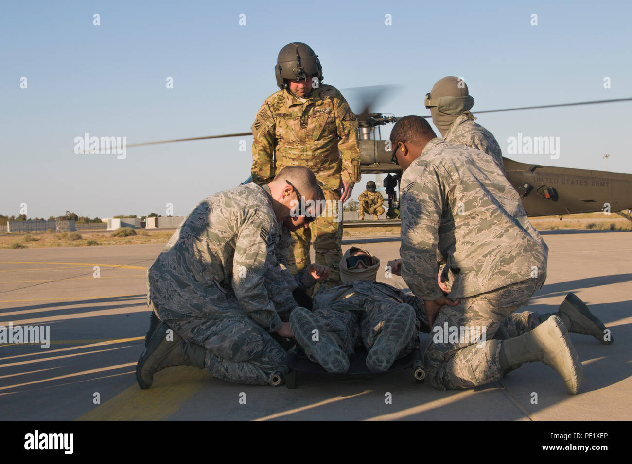 Parkersburg, W.Va., resident Staff Sgt. Stephen Goodwin, a medic with ...