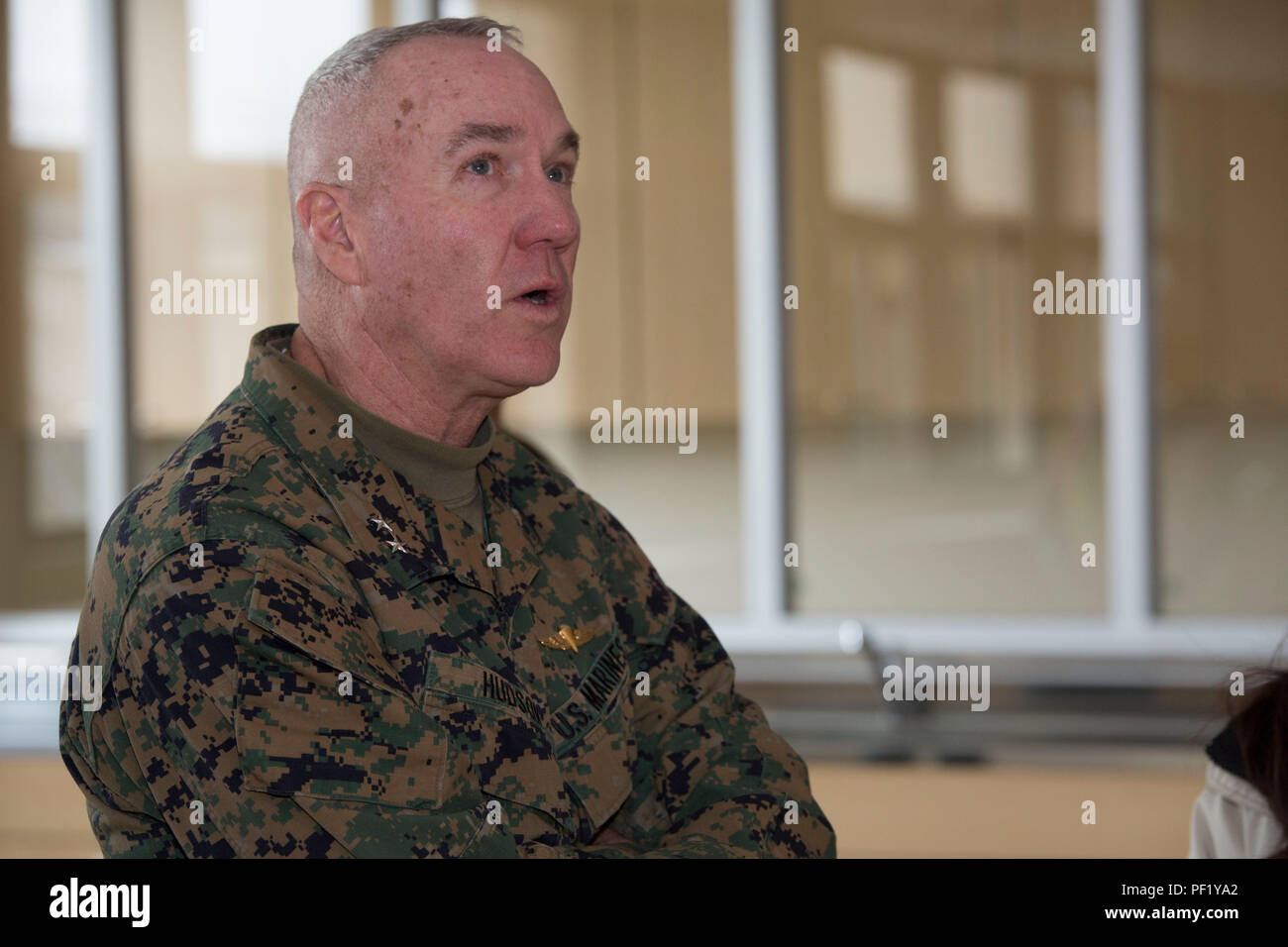 Maj. Gen. Charles Hudson, Marine Corps Installations Command commander ...