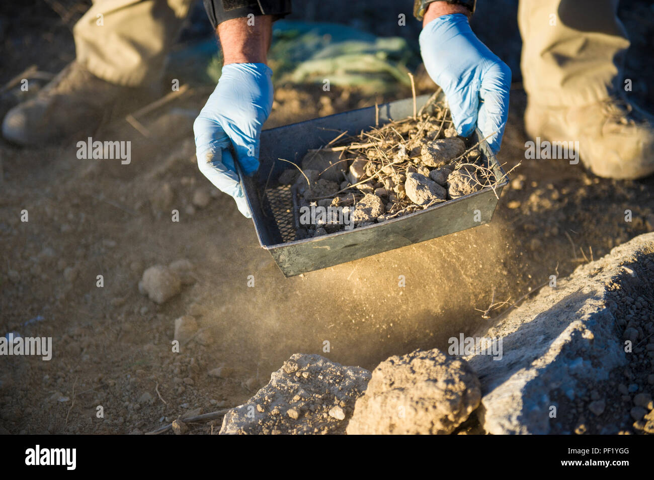 Scott Stopak, a wildlife biologist from the U.S. Department of ...