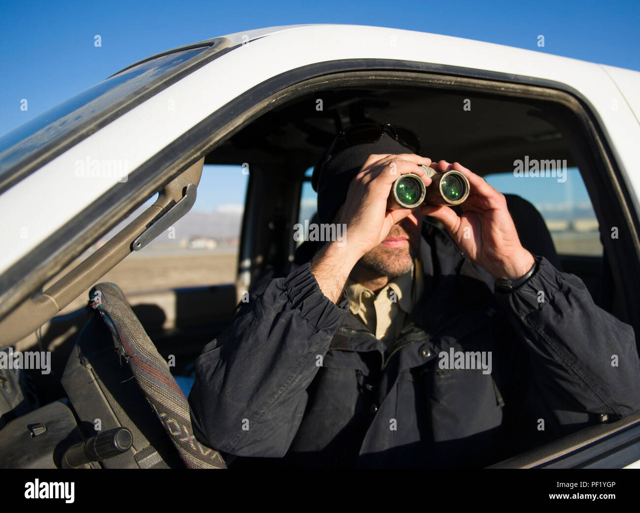 Scott Stopak, a wildlife biologist from the U.S. Department of ...