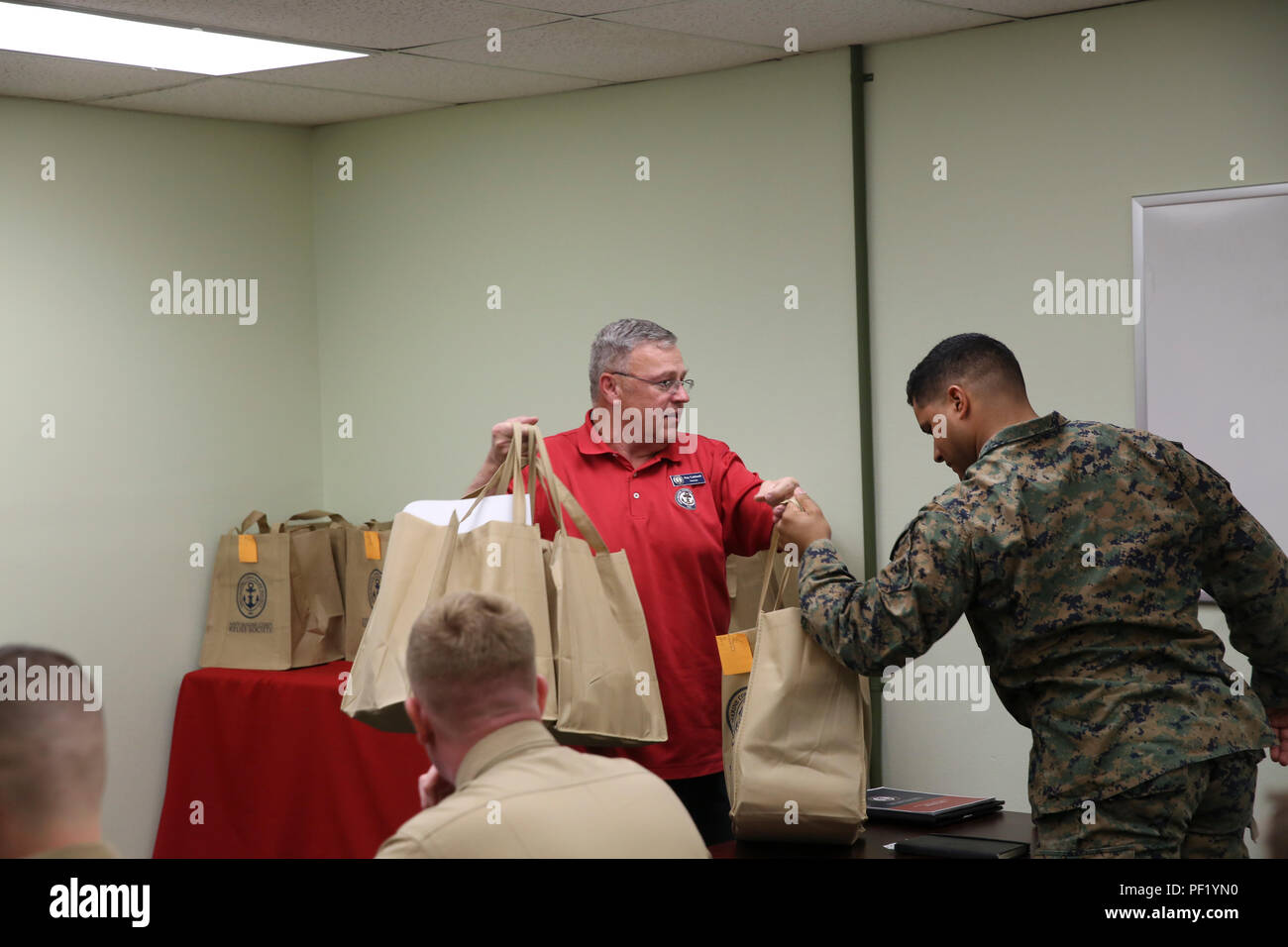 Ray Caldwell, director of the Navy-Marine Corps Relief Society ...
