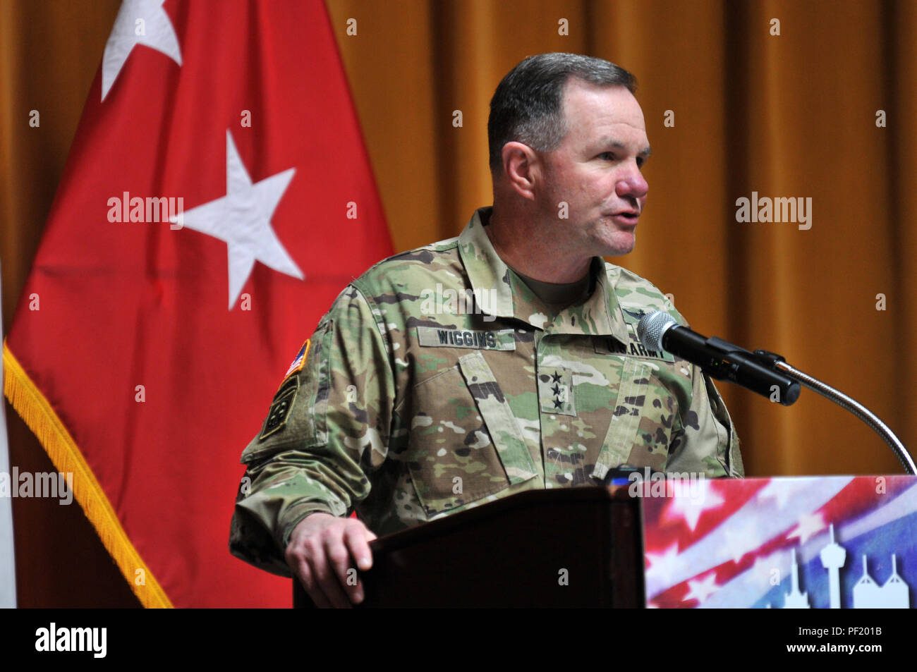 Lt. Gen. Perry L. Wiggins, commander of the United States Army North ...